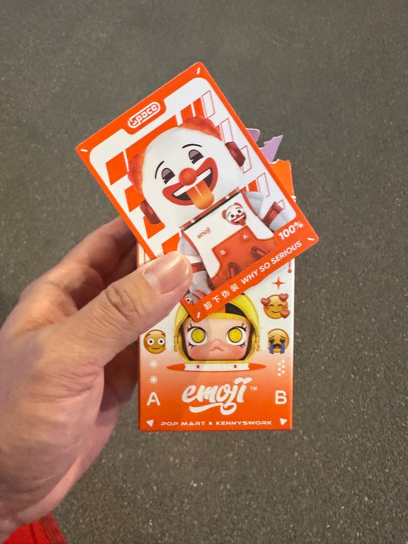 Mega space Molly emoji why so serious, Hobbies & Toys, Toys & Games on ...