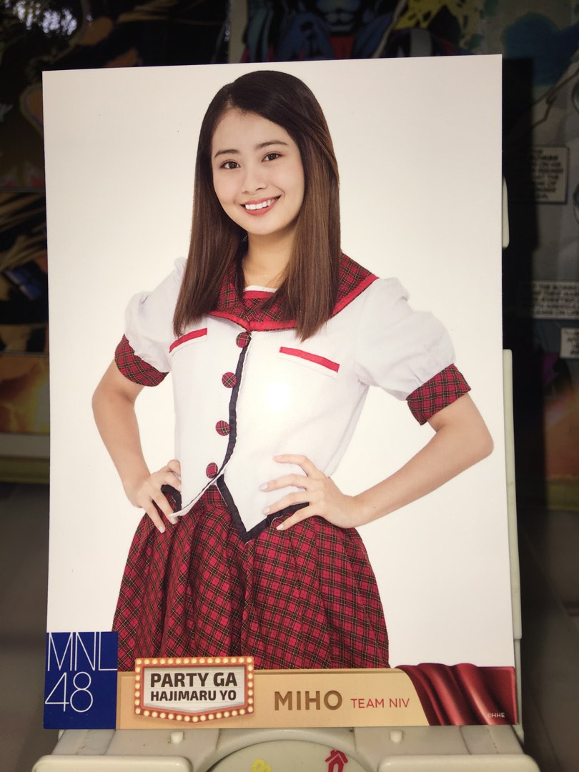 MNL48 Official Photocard Miho Party Ga Hajimaru Yo, Hobbies & Toys ...