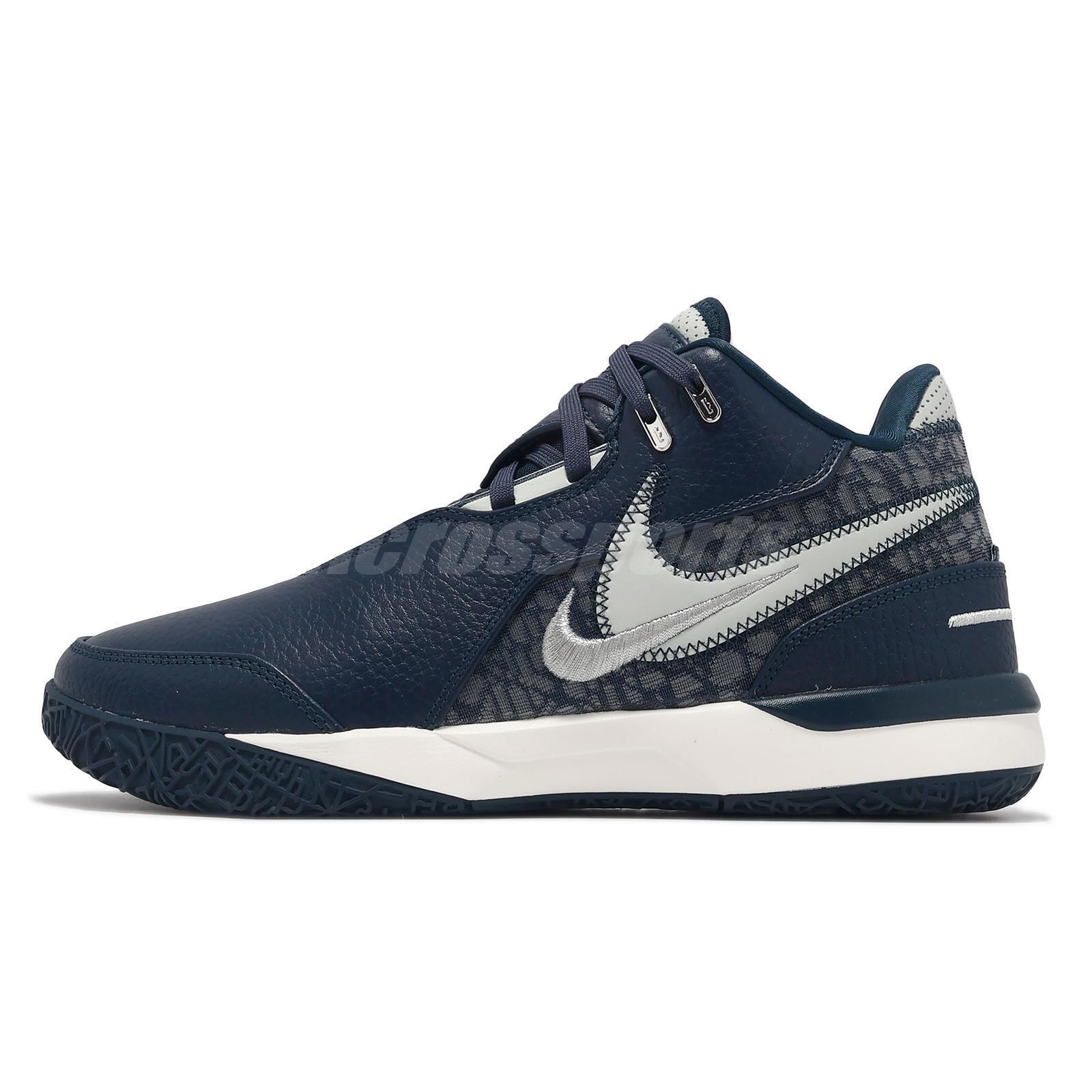 Nike ZM Lebron NXXT GEN AMPD EP Armory Navy Men Basketball Shoes FJ1567 ...
