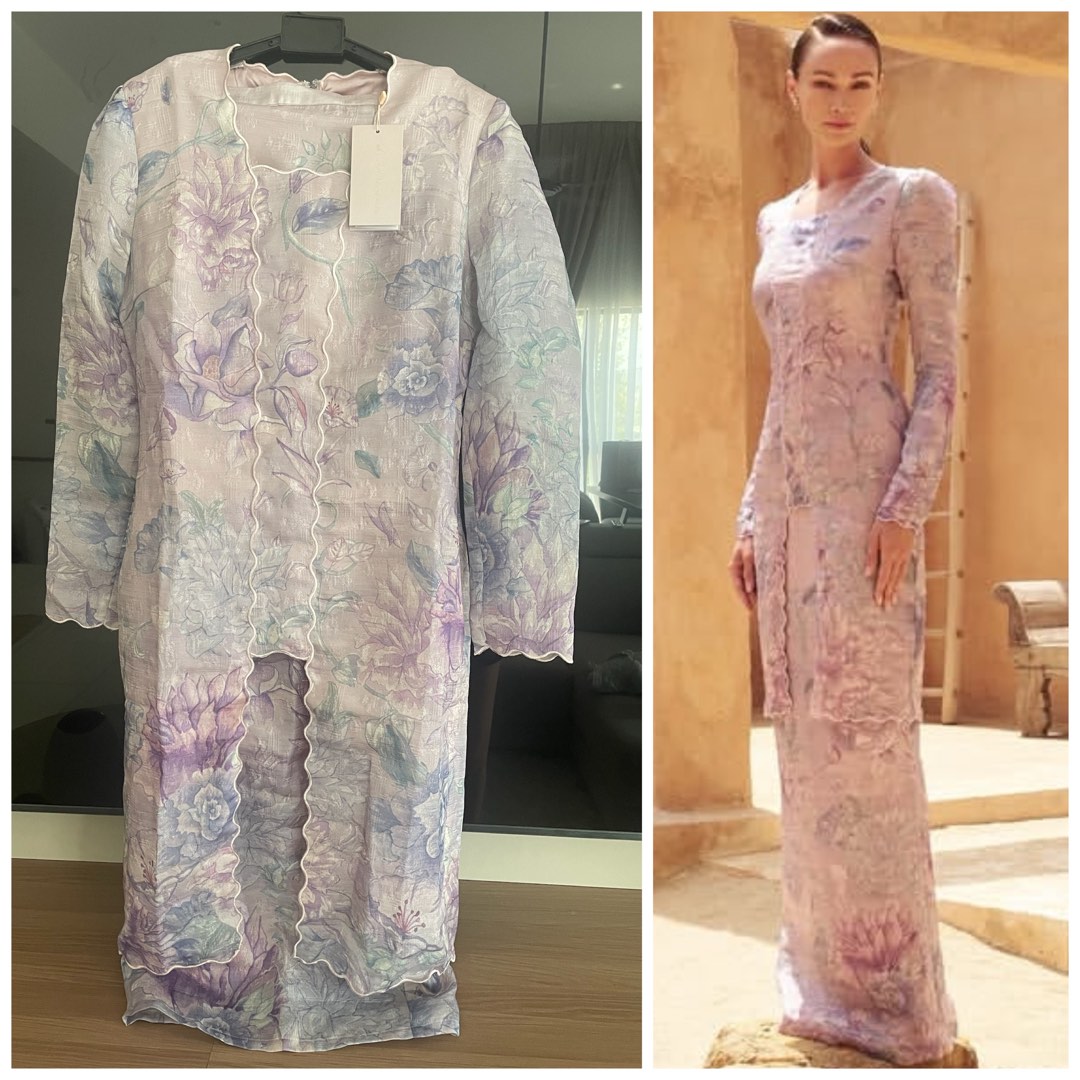Nurita Harith Kebaya Kurung 2025, Women's Fashion, Muslimah Fashion, Baju Kurung & sets on Carousell