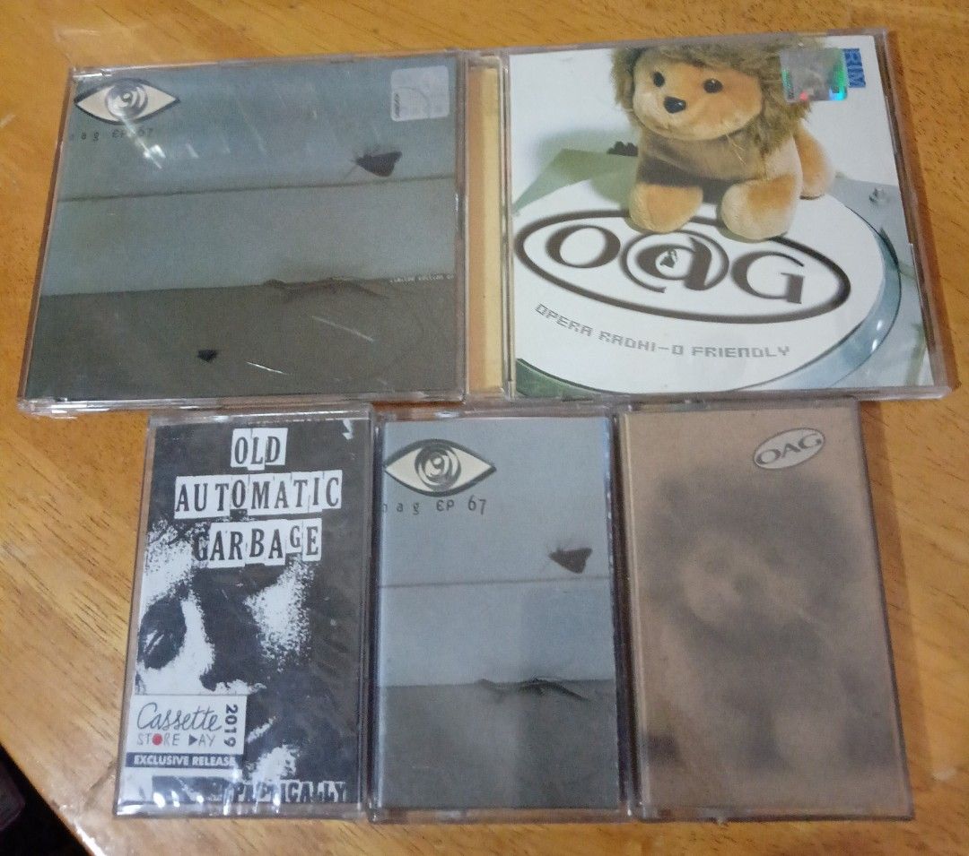 OAG CD kaset cassette tape vinyl player Indie hardcore skinhead ska ...