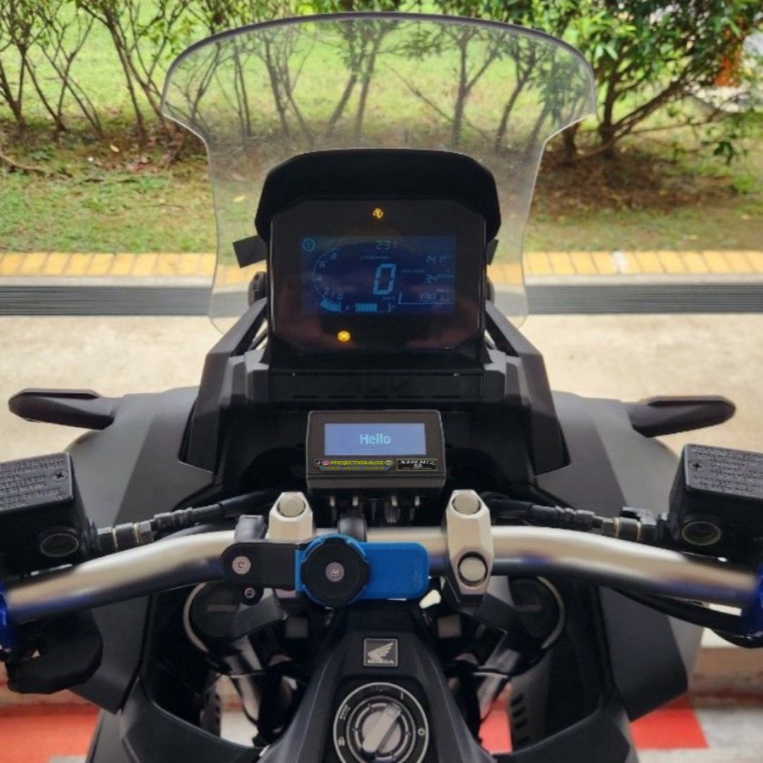 Obu Relocation-Honda AdV 350, Motorcycles, Motorcycle Accessories on ...