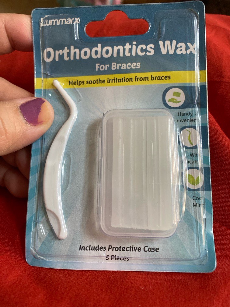 Orthodontic wax, Health & Nutrition, Braces, Support & Protection on ...