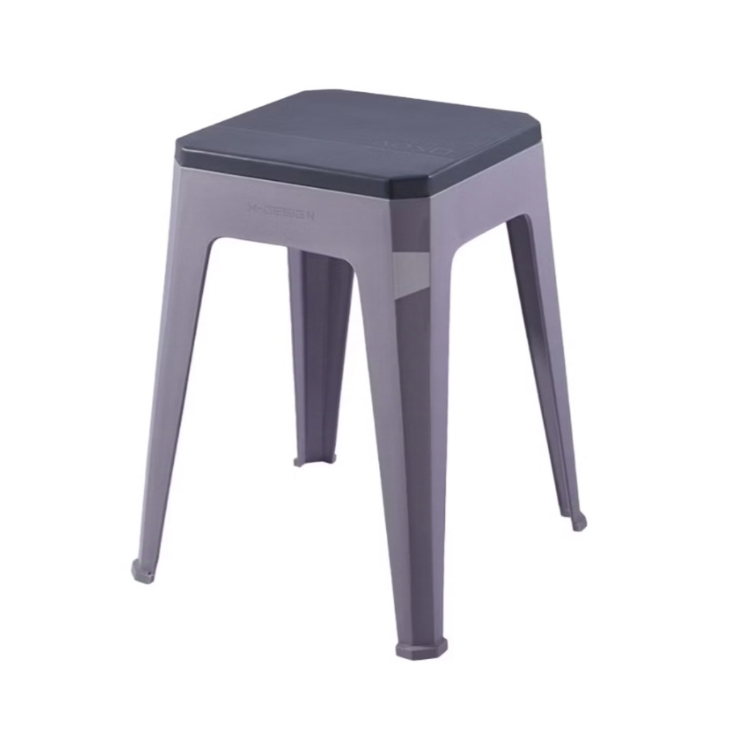 Plastic Stackable Stool | Tall Dining Stool | Lightweight Sitting Stool ...