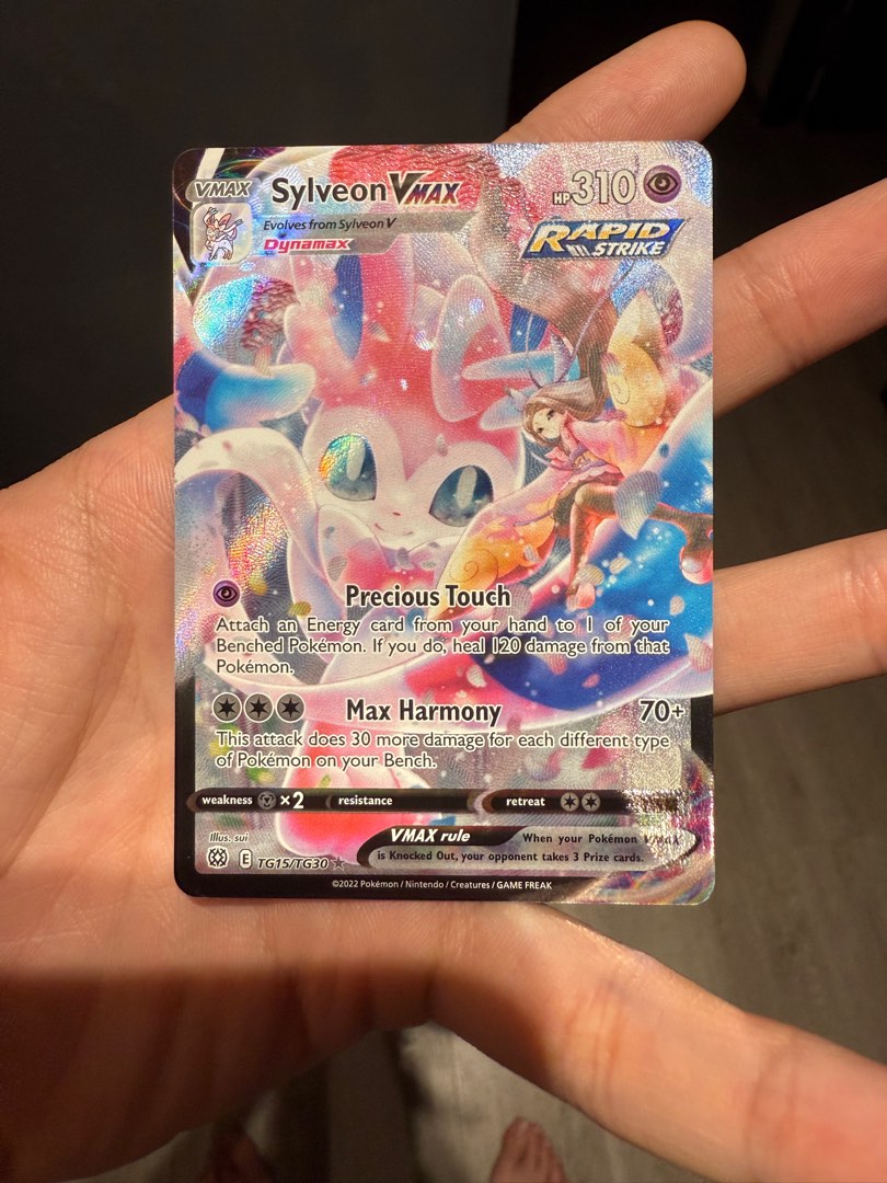 Pokemon sylveon vmax trainer gallery (TG), Hobbies & Toys, Memorabilia ...