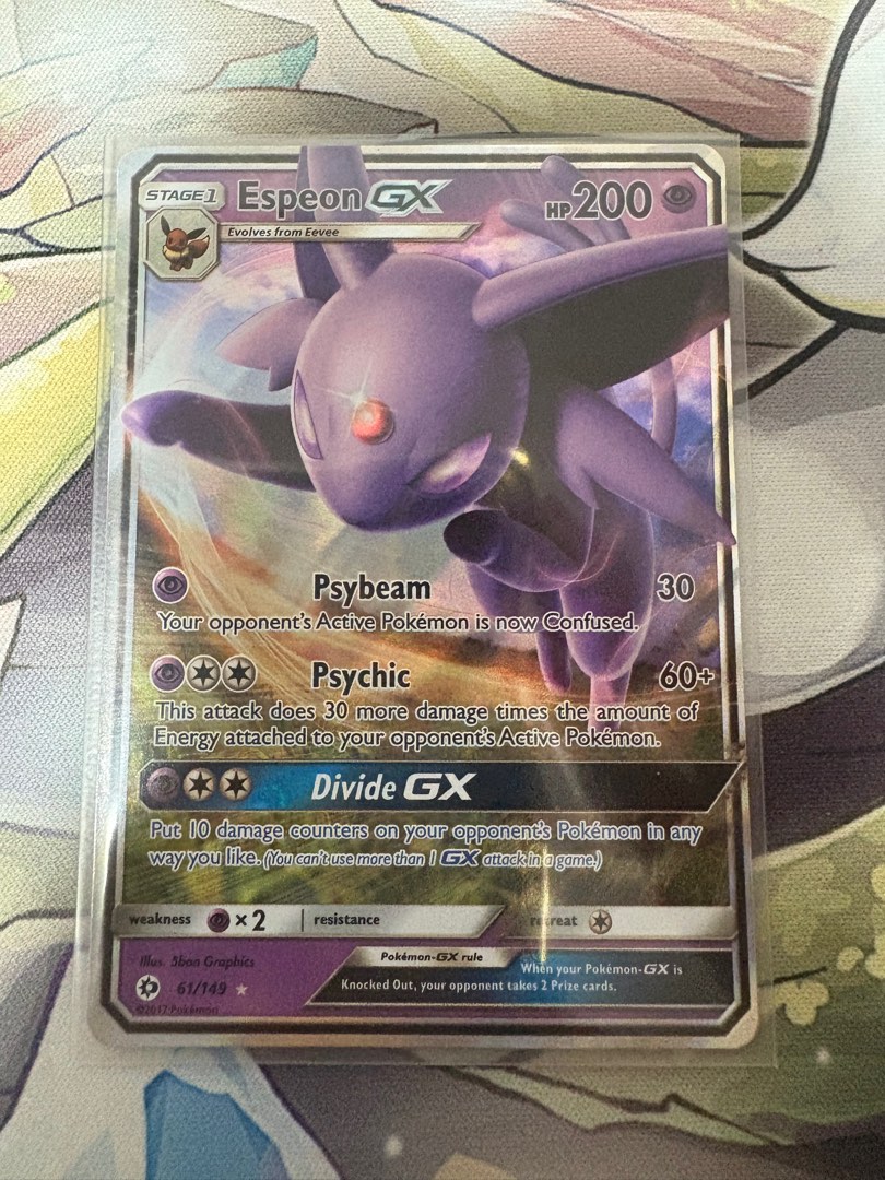 Pokémon Sun and Moon Espeon Gx Pokemon, Hobbies & Toys, Toys & Games on ...