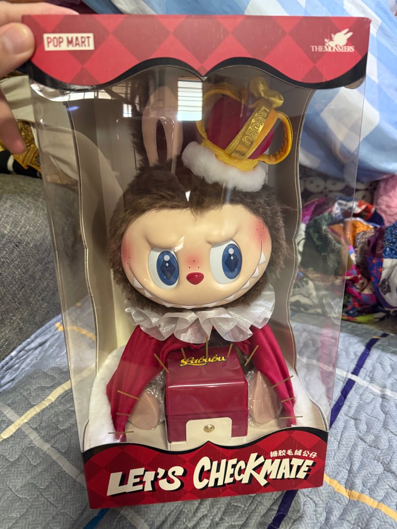 POPMART Labubu Let’s Checkmate King, Hobbies & Toys, Toys & Games on ...