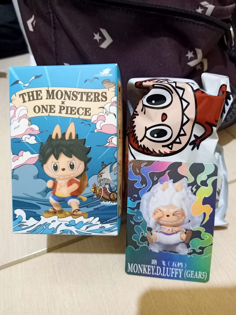Popmart One Piece Labubu Secret Luffy Gear 5, Toys & Collectibles ...