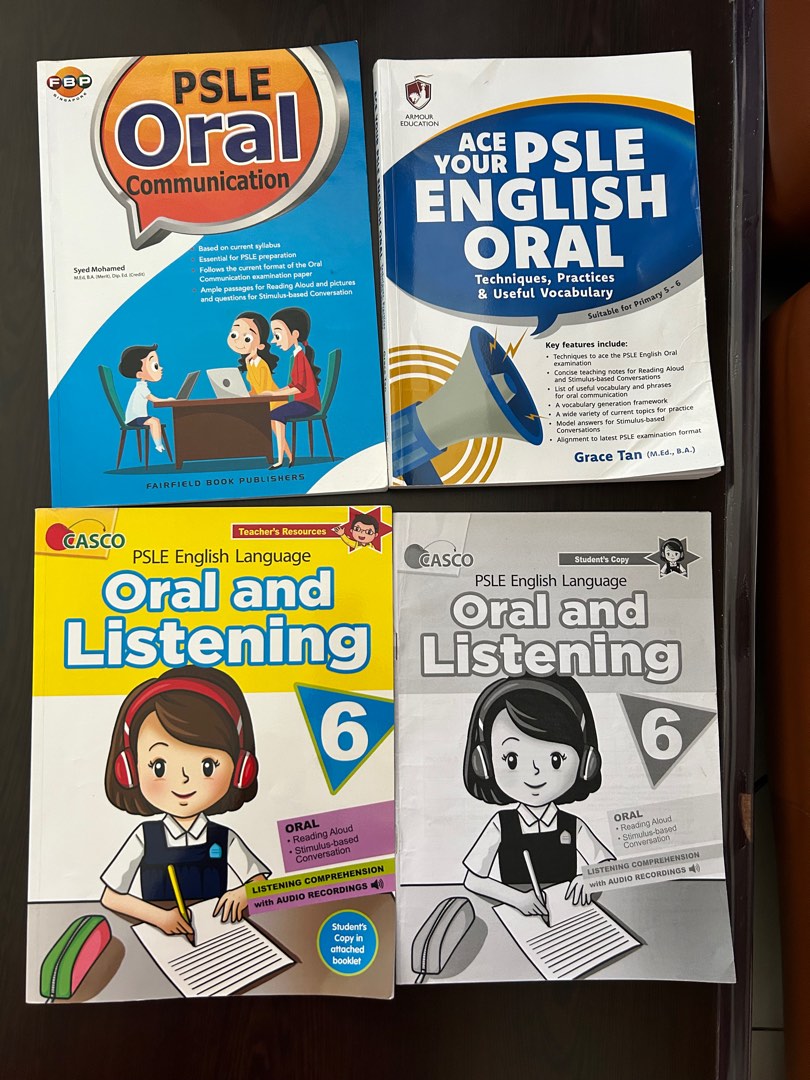 PSLE ENGLISH ORAL BOOKS, Hobbies & Toys, Books & Magazines, Assessment ...
