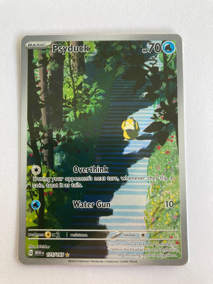 Pysduck ir pokemon 151, Hobbies & Toys, Toys & Games on Carousell