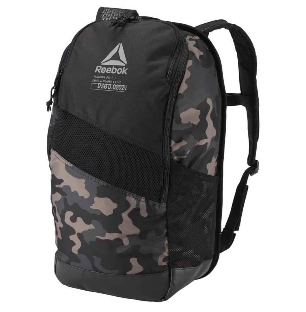 Reebok Active Enhanced Graphic 24L Backpack, Men's Fashion, Bags ...