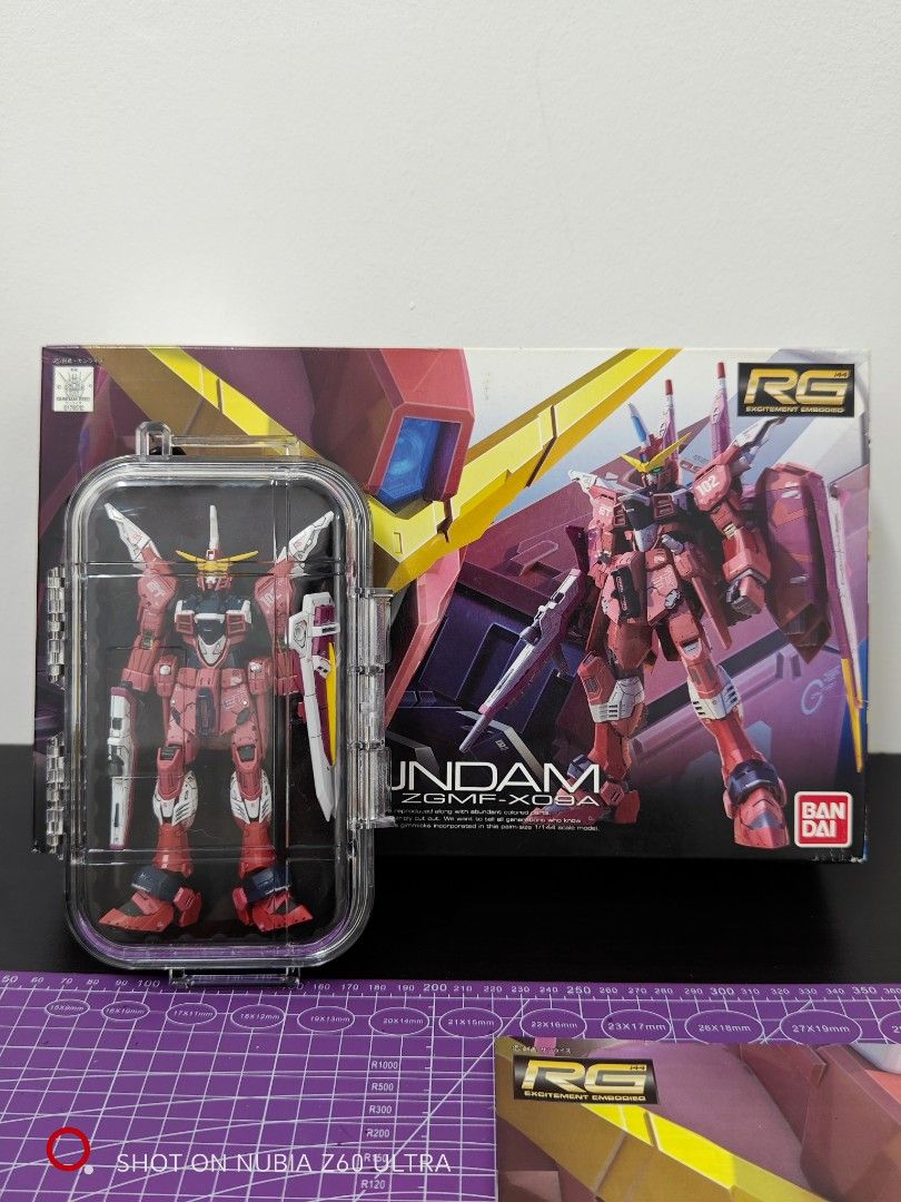 RG Justice Gundam, Hobbies & Toys, Toys & Games on Carousell