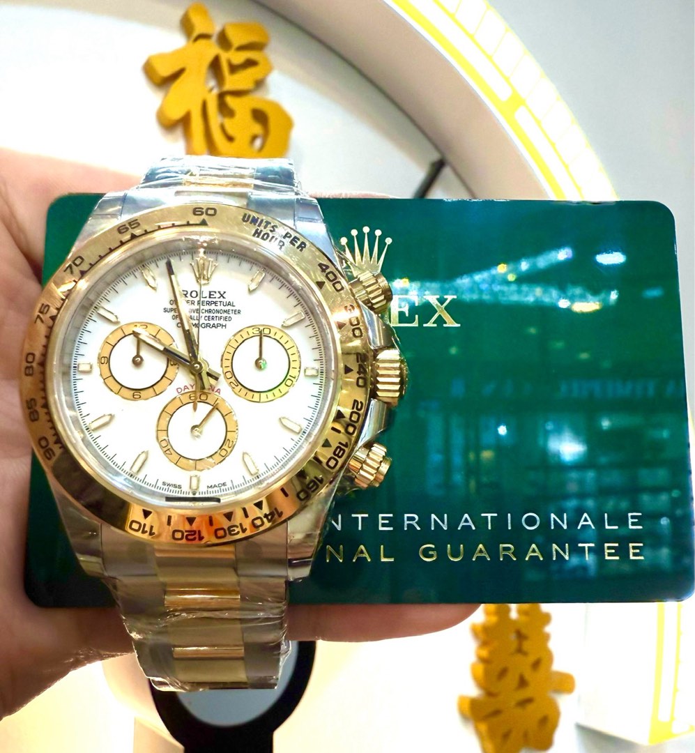 Rolex 126503 Daytona TT white dial, Luxury, Watches on Carousell