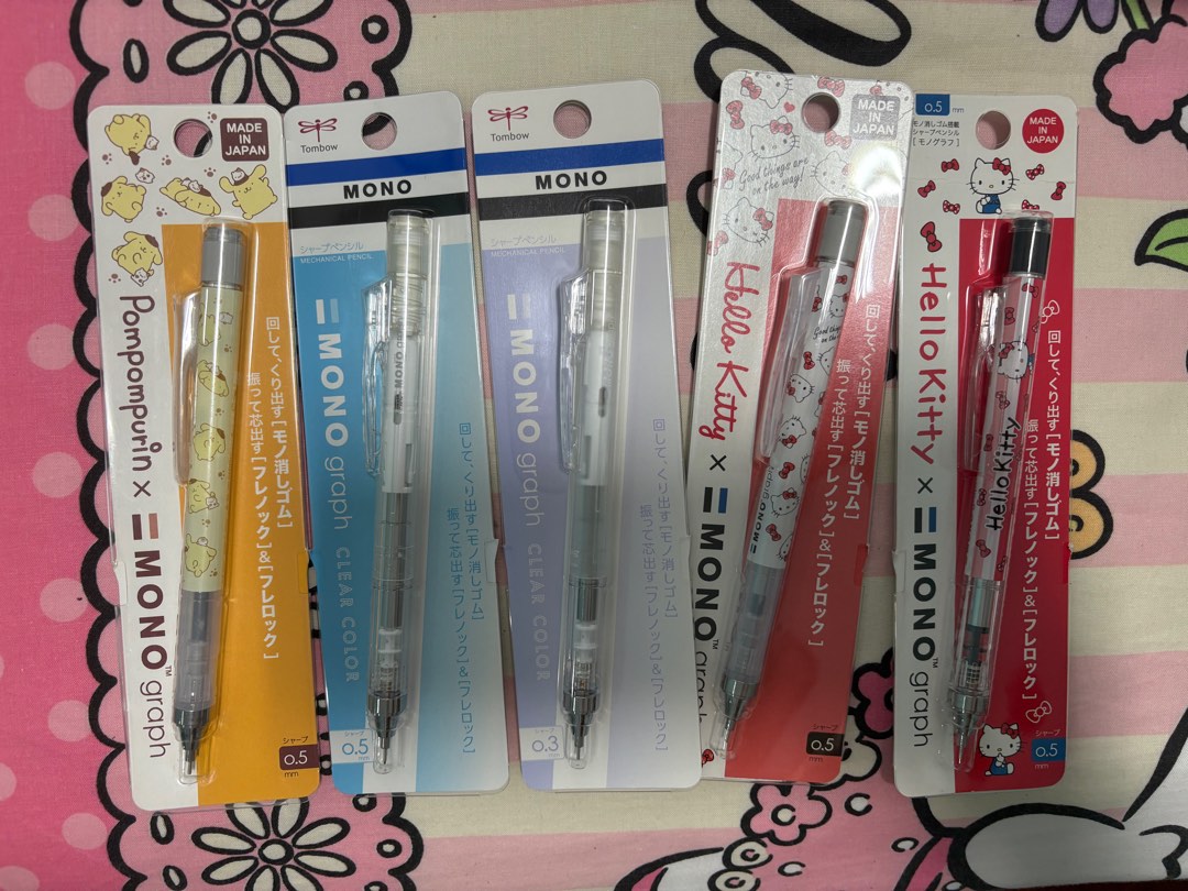 sanrio studio ghibli demon slayer my hero academia mechanical pencils pilot playborder zebra ...