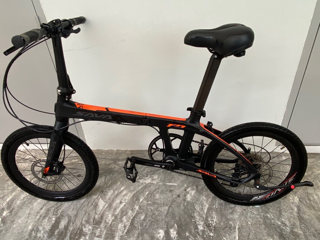 SAVA Z1 - Carbon Fibre Foldable Bike, Sports Equipment, Bicycles ...
