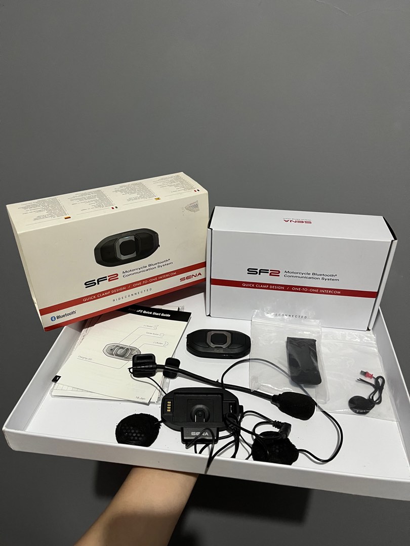 SENA SF2 Single Intercom, Aksesoris Mobil di Carousell
