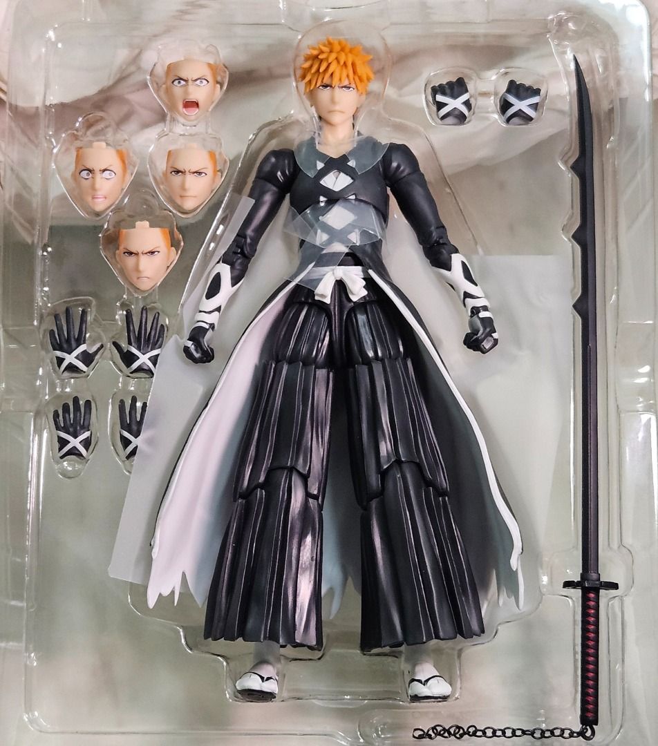S.H.Figuarts Ichigo Kurosaki - Bankai: Tensa Zangetsu- "Bleach ...