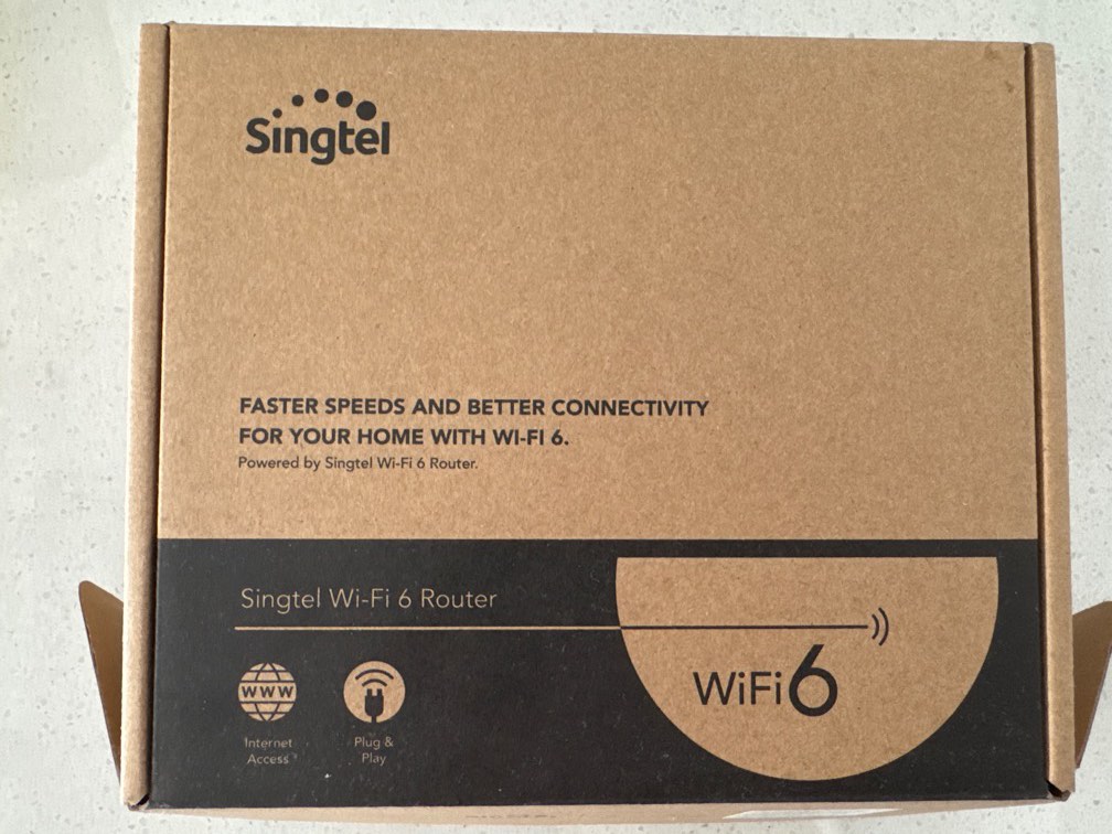 Singtel Wi-Fi 6 Router, Computers & Tech, Parts & Accessories ...