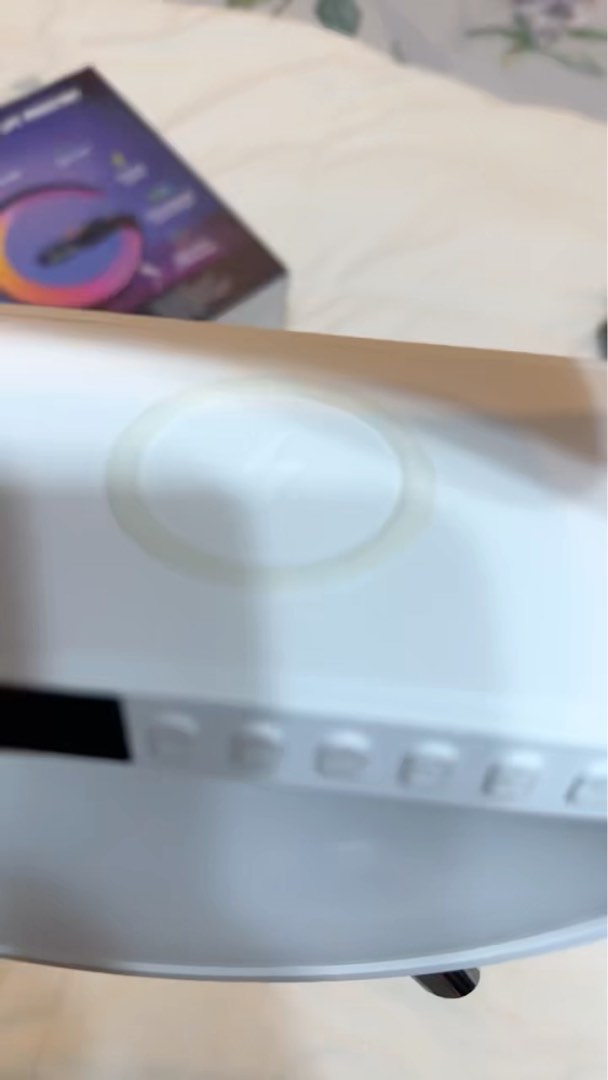 Smart Light Sound Machine with Wireless Charging, TV & Home Appliances ...