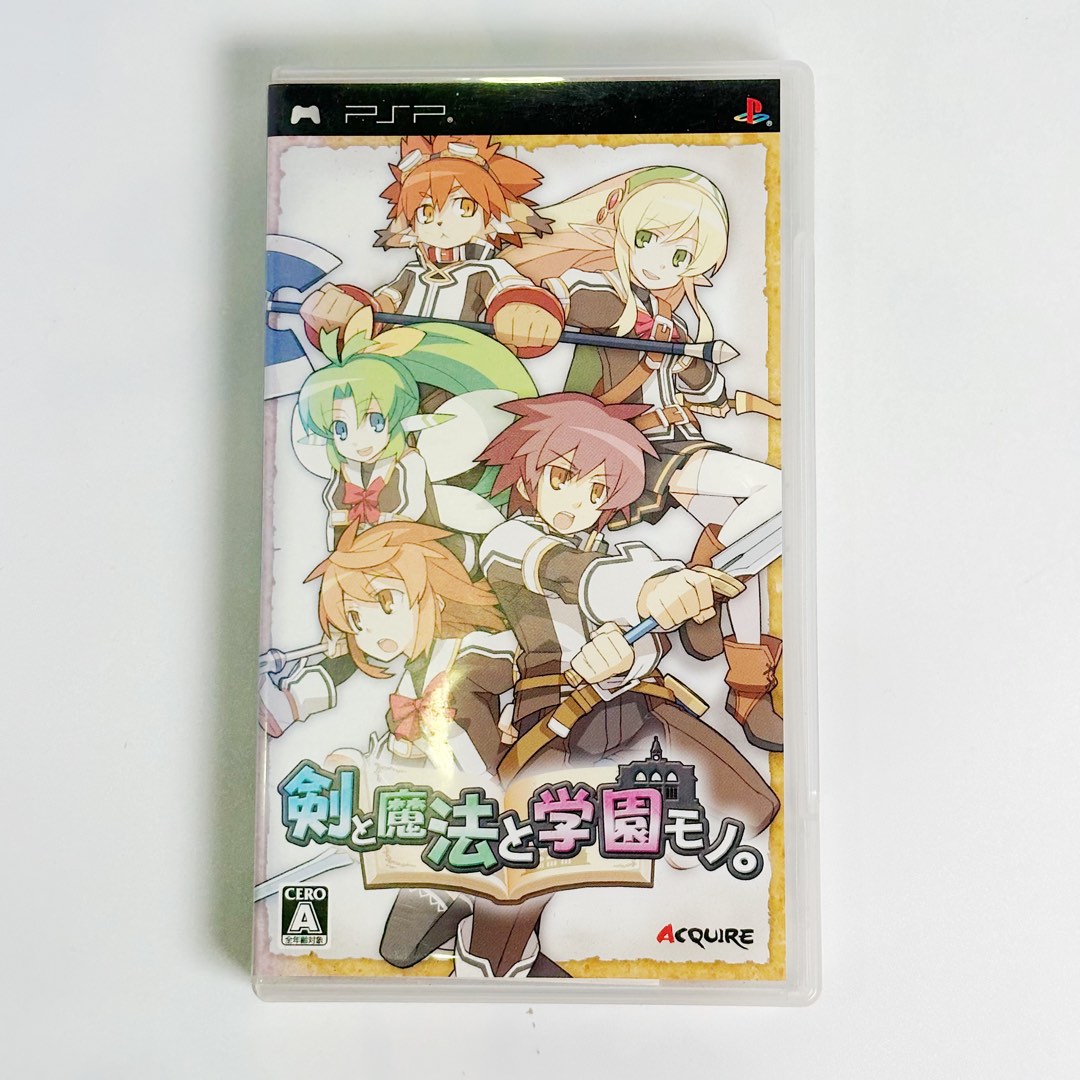 Sony PSP Ken to Mahou to Gakuen Mono (jp ver), Video Gaming, Video ...
