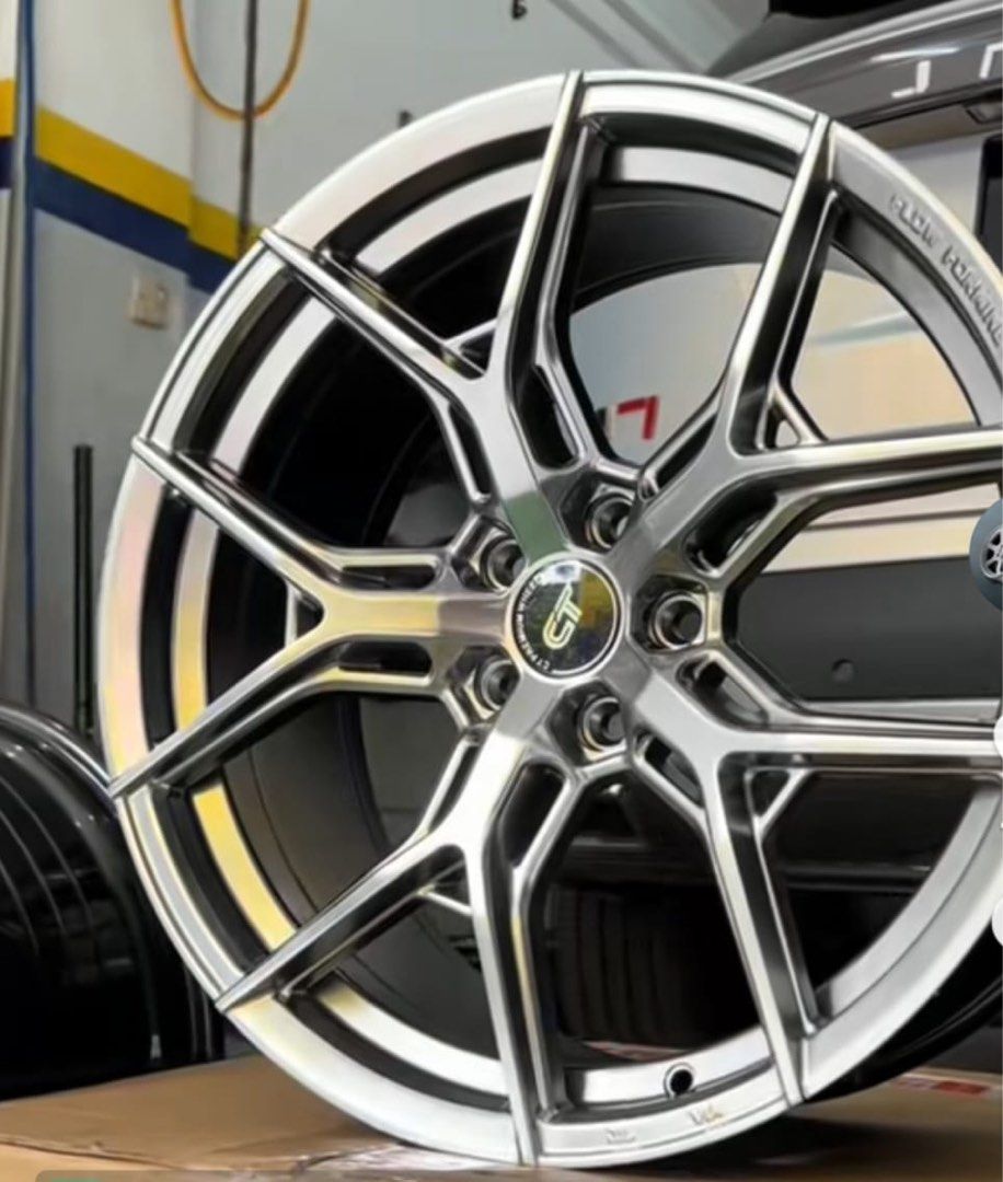 Sports Rim Set with Tyre, Auto Accessories on Carousell