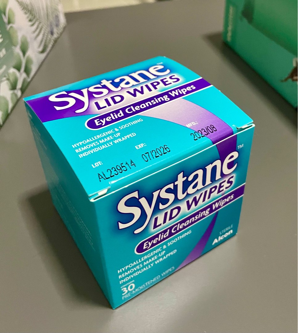 Systane lid wipes eyelids cleansing wipes Alcon, Beauty & Personal Care ...