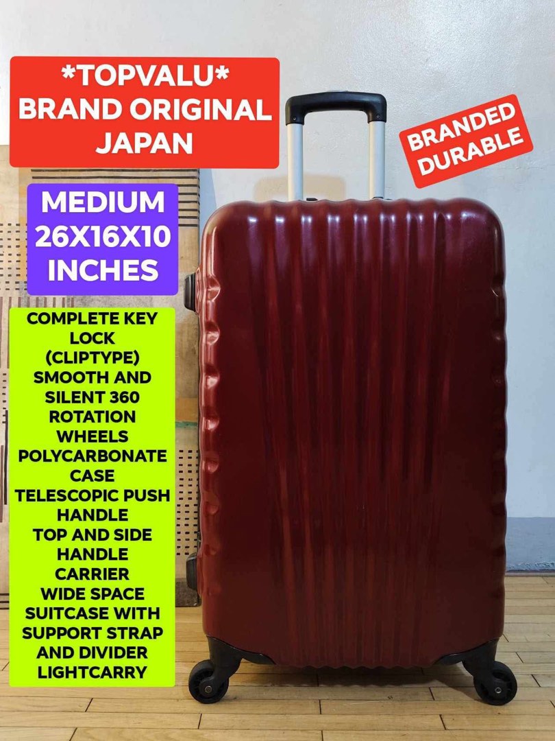 *TOPVALU SPINNER*, Hobbies & Toys, Travel, Luggage on Carousell