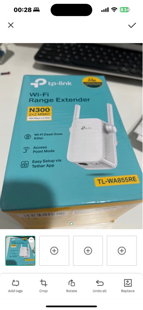 TP-Link Wifi Extender N300, Computers & Tech, Parts & Accessories ...