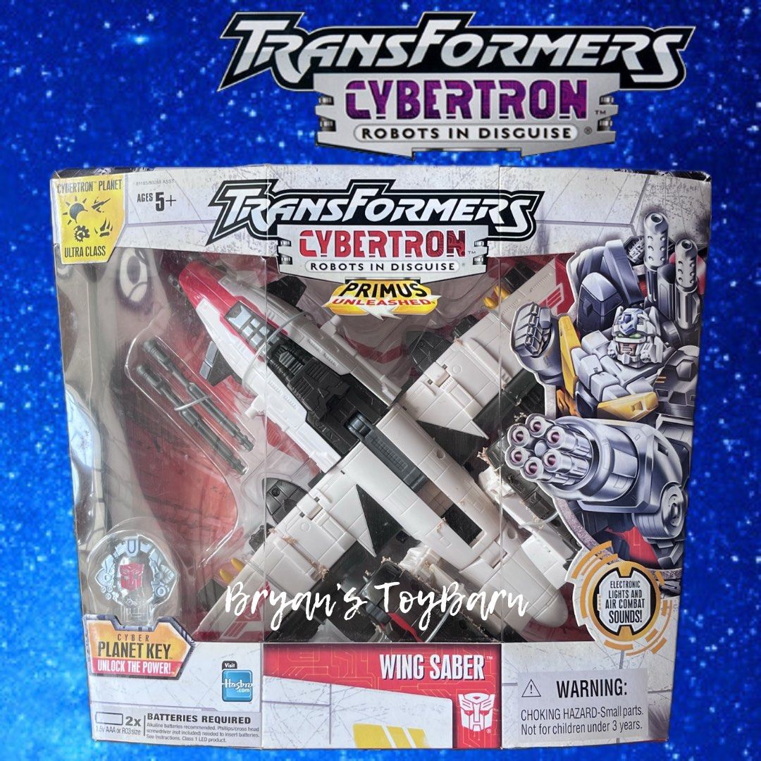 Transformers Wing Saber from Cybertron RID Primus Unleashed Series ...