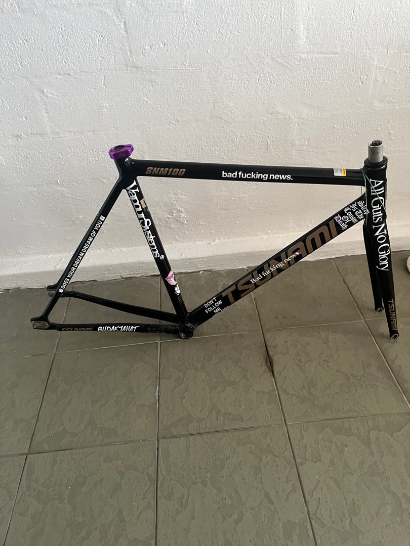 Tsunami gold black fs, Sports Equipment, Bicycles & Parts, Parts ...