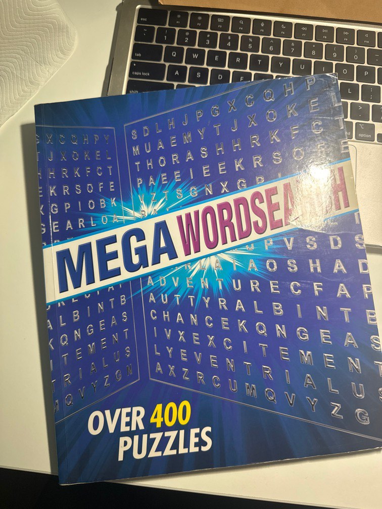 word search mega, Hobbies & Toys, Books & Magazines, Assessment Books ...