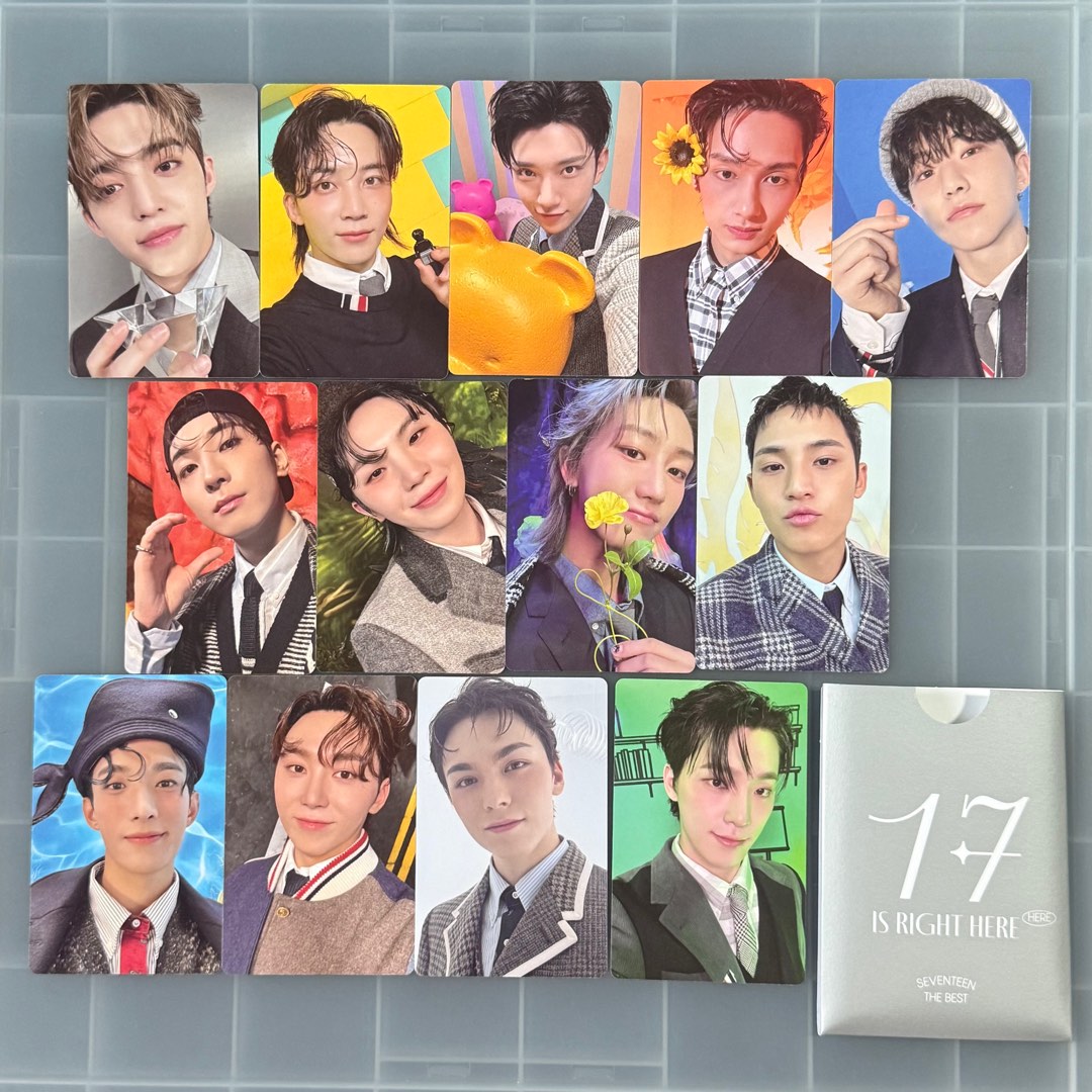 WTS SEVENTEEN 17 IS RIGHT HERE VERSION ALBUM PCS svt scoups jeonghan ...