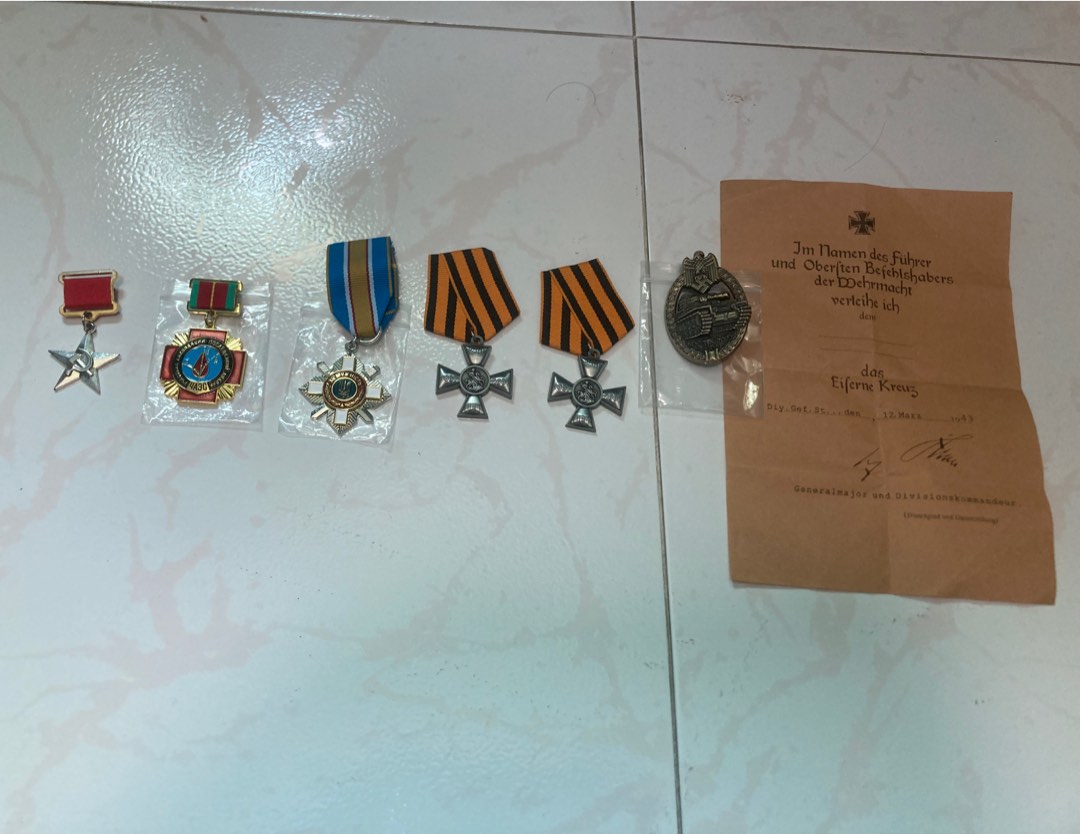 WW2 German medals, Soviet, Russian and Ukrainian medals sale, Hobbies ...