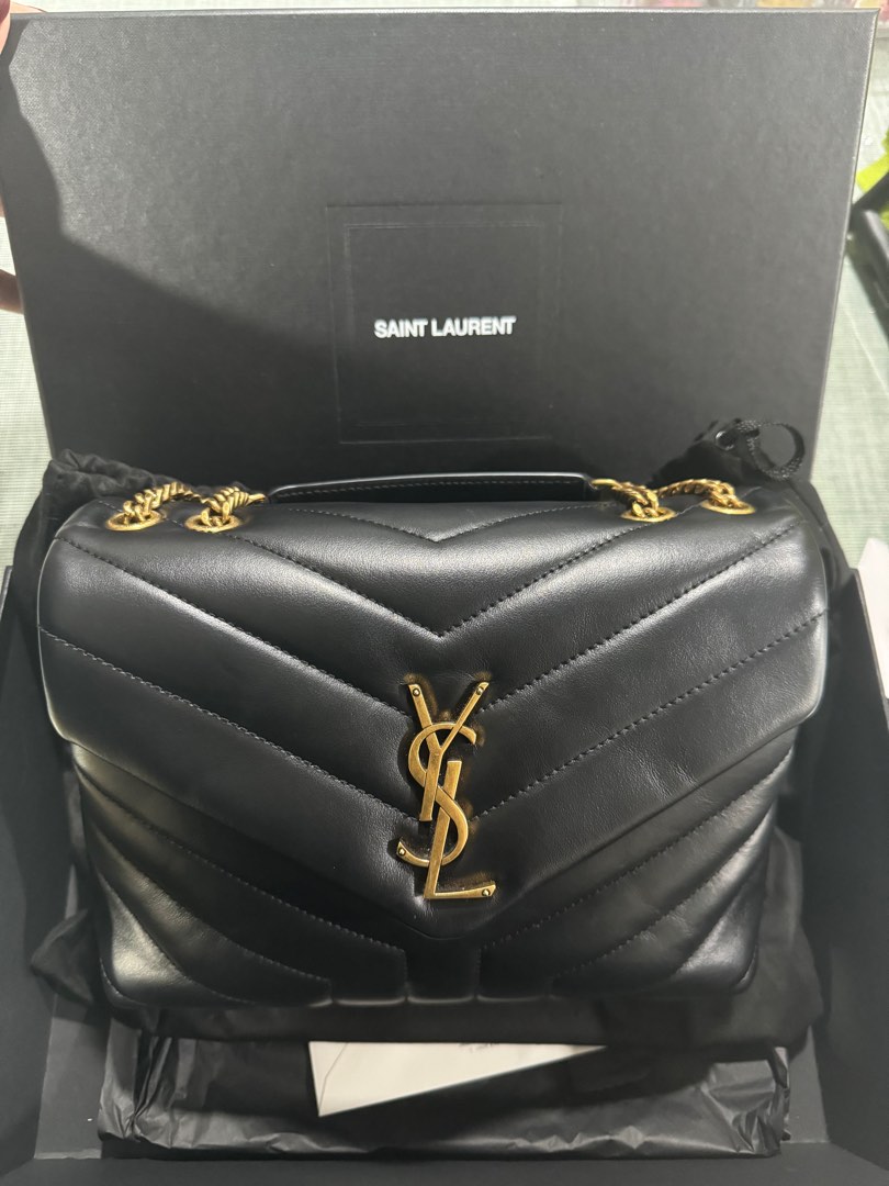 YSL SMALL LOU LOU CHAIN BAG, Luxury, Bags & Wallets on Carousell