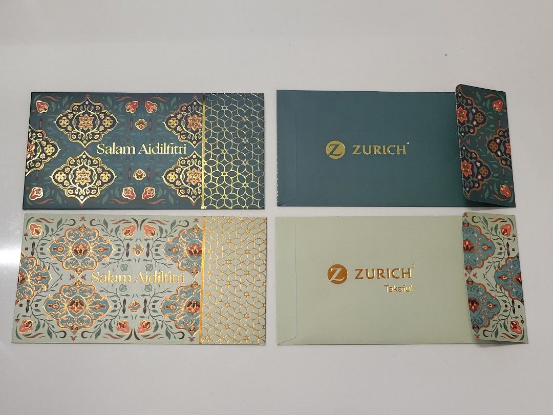 Zurich Takaful Sampul Duit Raya SDR Angpao/Angpow envelope packet ...