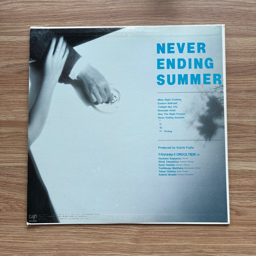 17072 S. Kiyotaka & Omega Tribe (Japan 1984) Vap-30159-28/LP/Boogie ...
