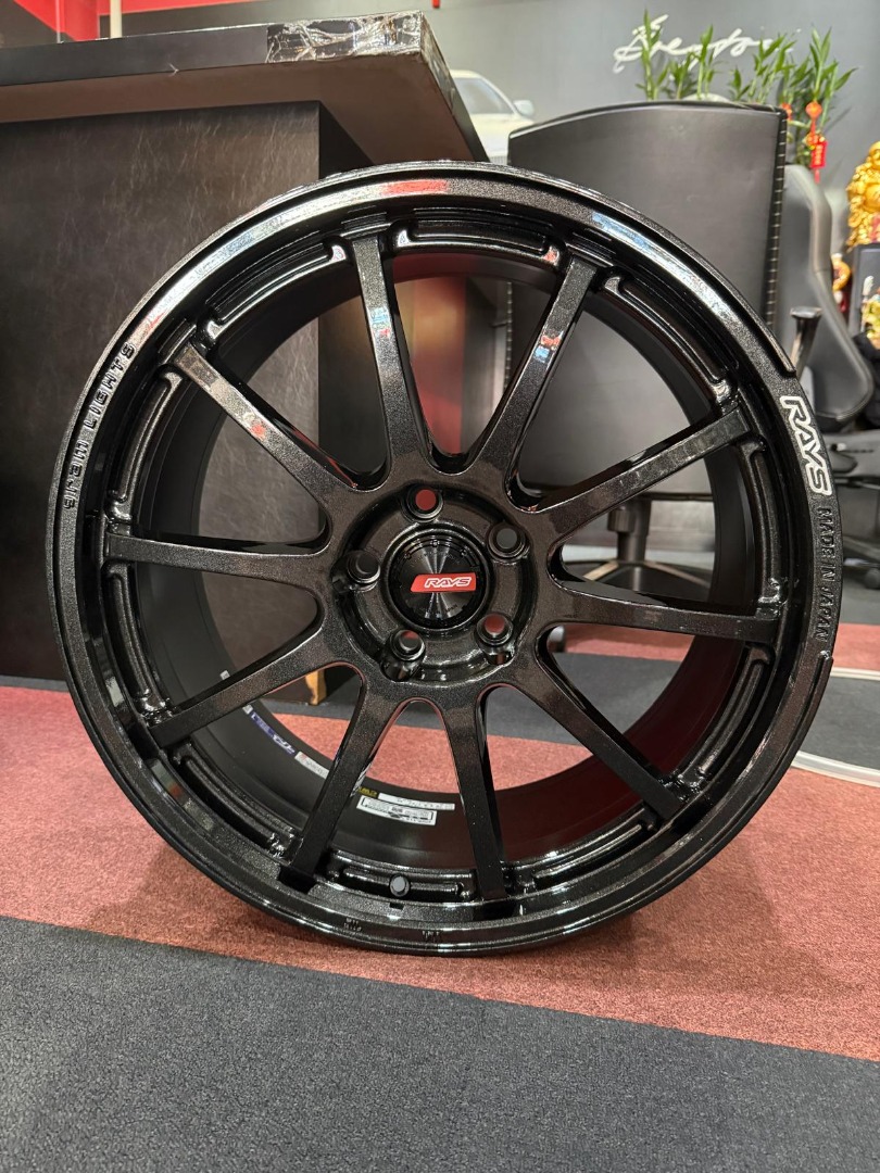 19" Rays Original: Gram Light 57NR rims, Car Accessories, Tyres & Rims ...
