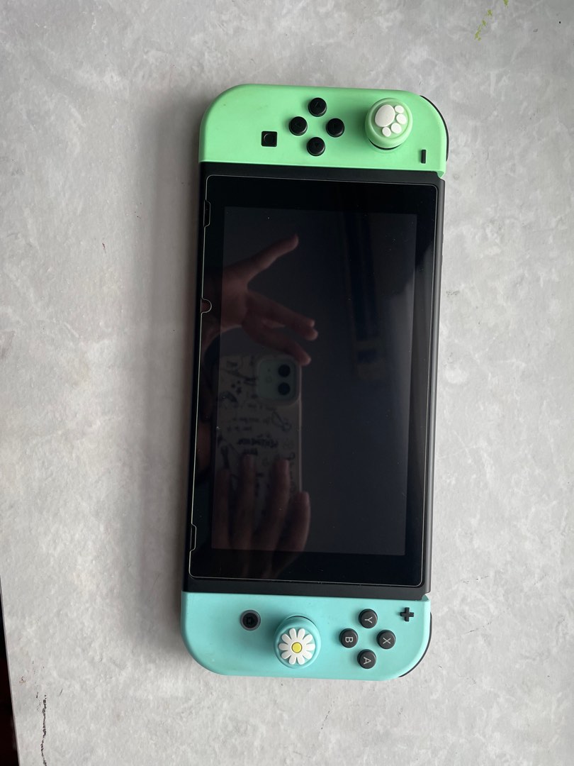 ‼️ Nintendo Switch V2 Animal Crossing Edition‼️ (can nego), Video ...