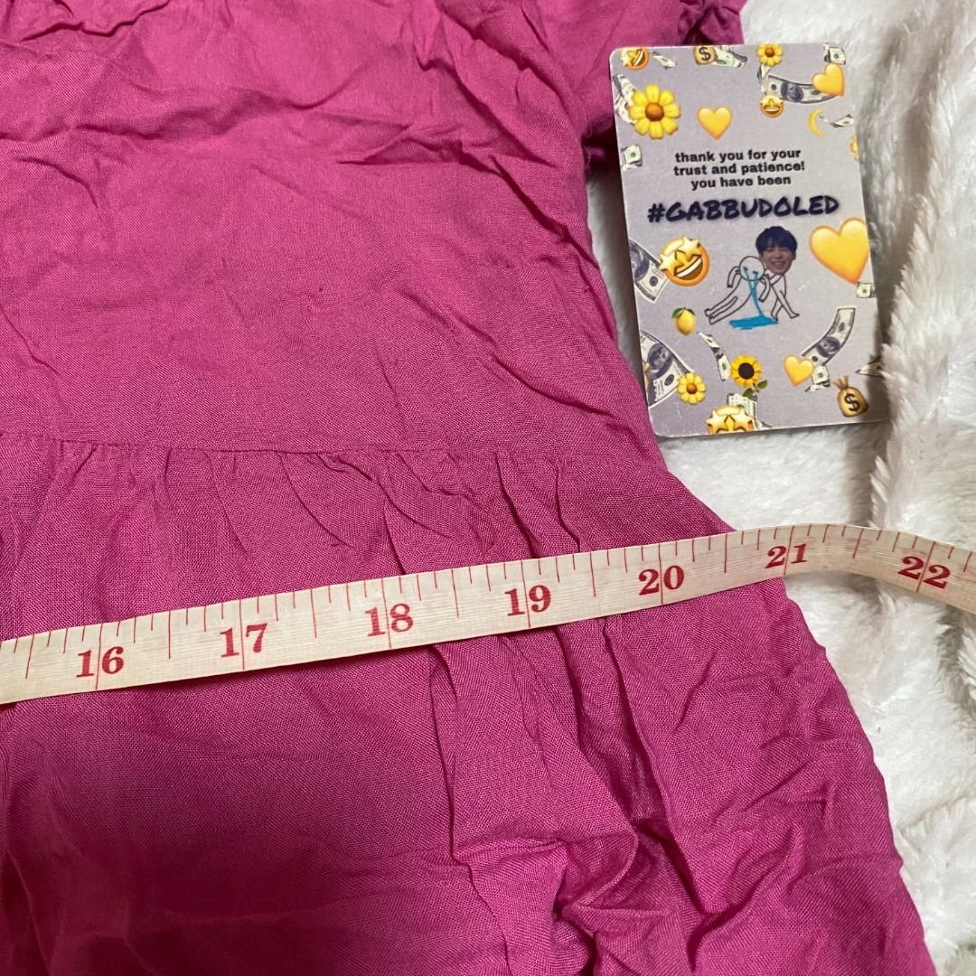 Abound Plus Size Blouse [Imported from USA Nordstrom] Hot Pink Top Semi ...