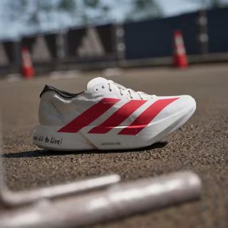 Adidas Adizero Evo SL 'Off White Better Scarlet", Men's Fashion ...