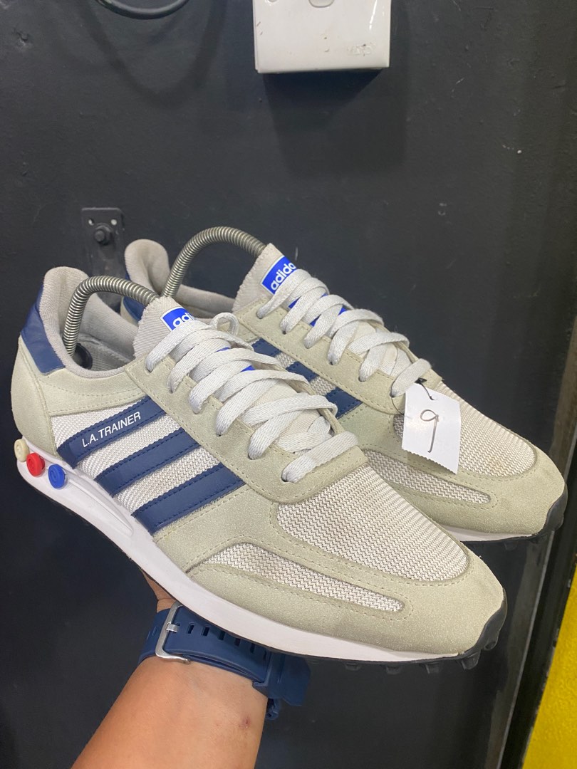 ADIDAS L.A TRAINER 9UK, Men's Fashion, Footwear, Sneakers on Carousell