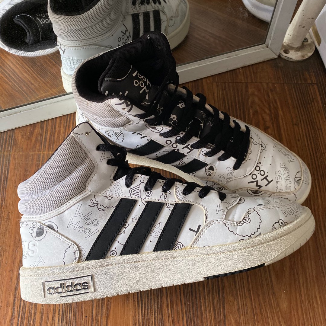 Adidas Neo Hoops Mid x Sesame Street Original Collabs rare limited ...