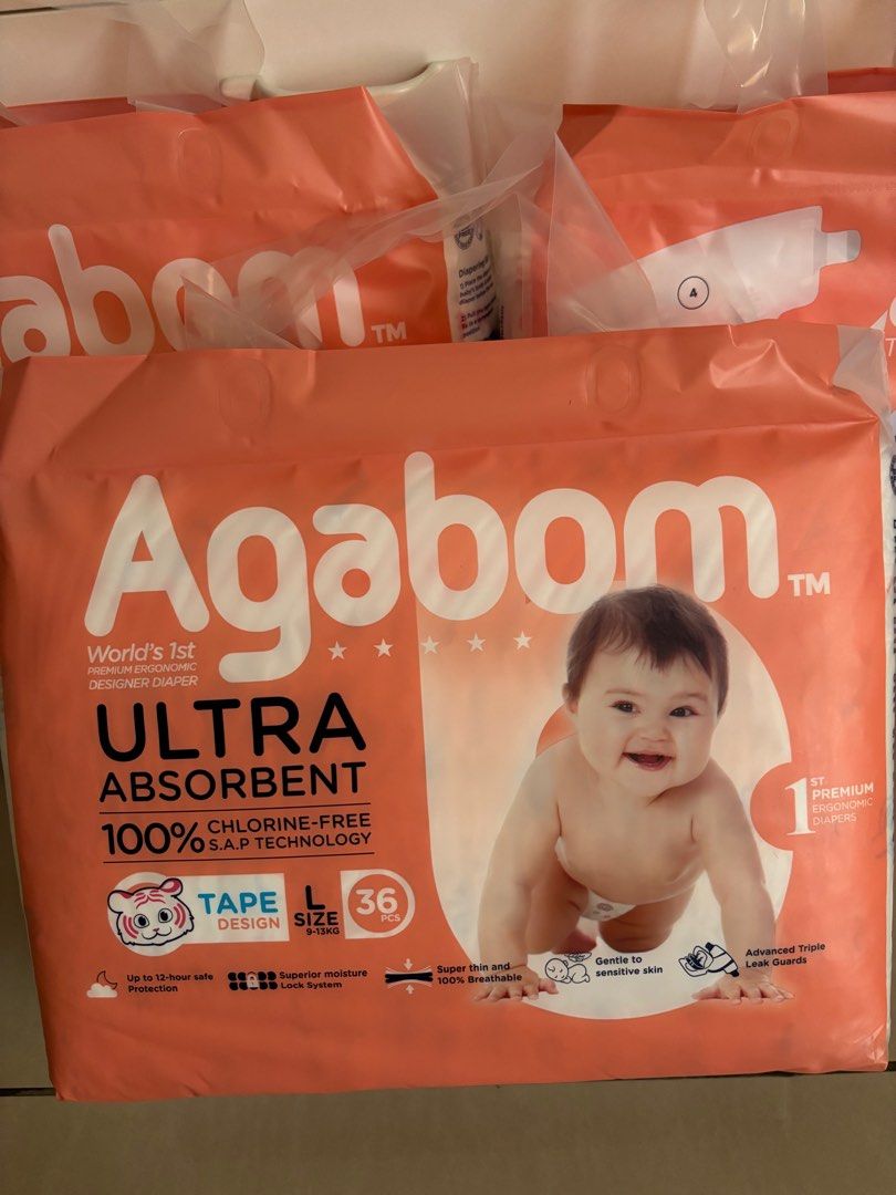 Agabom diapers Tape L -1 pcs, Babies & Kids, Bathing & Changing ...