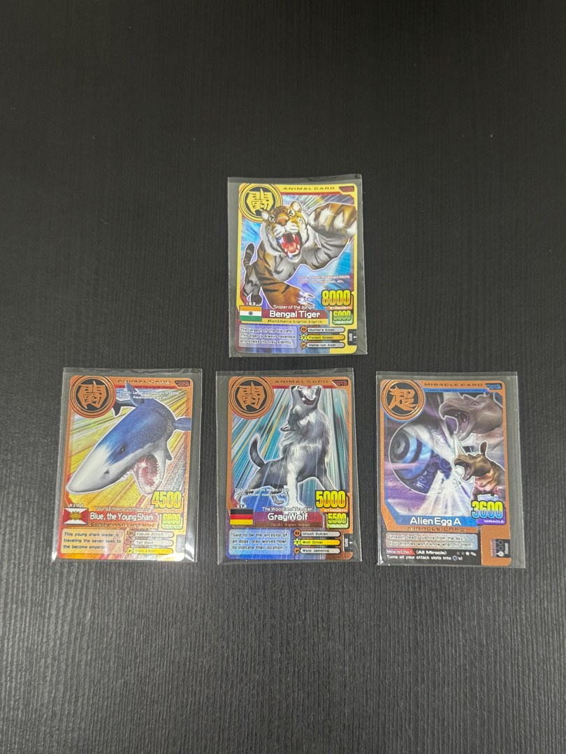 Animal kaiser plus cards, Hobbies & Toys, Toys & Games on Carousell
