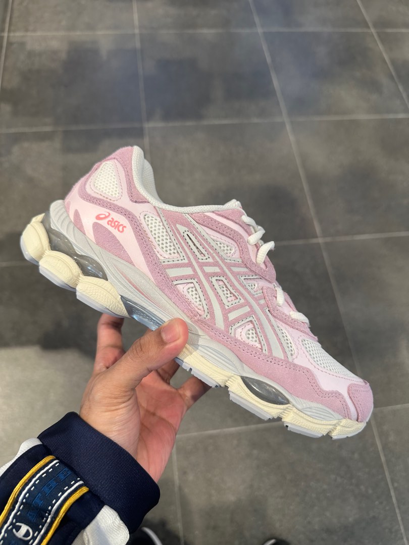 Asic Gel NYC pink colourway, Women's Fashion, Footwear, Sneakers on ...