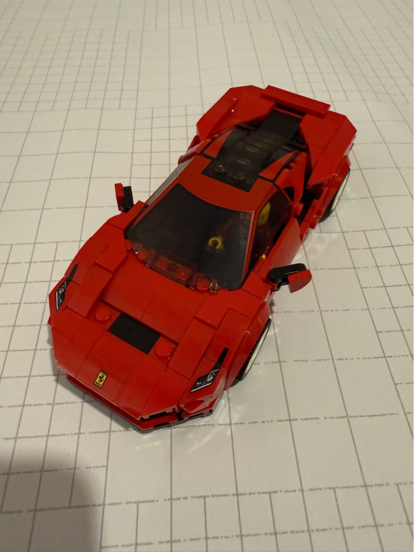 [Assembled] Lego 76895 Ferrari F8 Tributo, Hobbies & Toys, Toys & Games ...