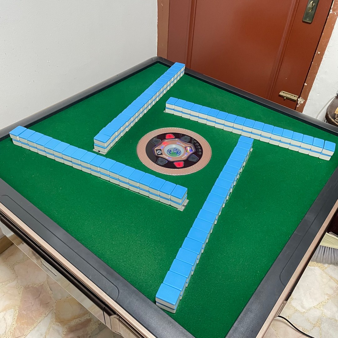 Automatic Mahjong Table roller coaster, Furniture & Home Living ...