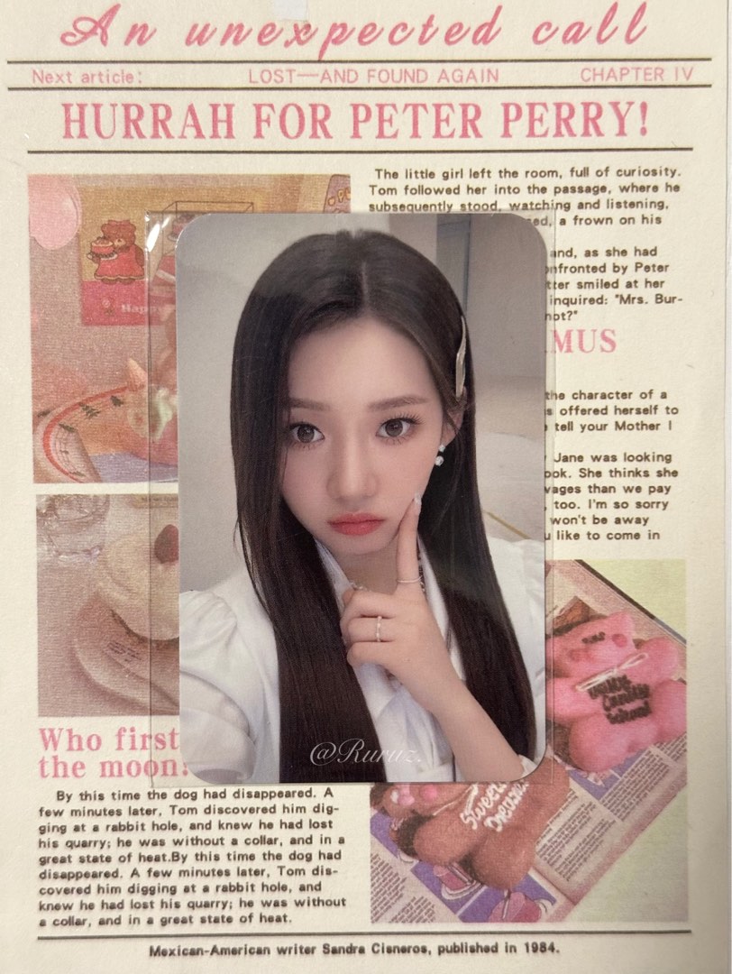 【現貨】BABYMONSTER Rora Forever特典小卡, 興趣及遊戲, 收藏品及紀念品, 韓流 - Carousell