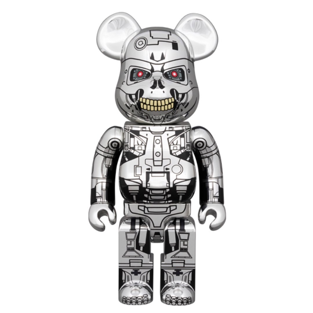 Bearbrick Endoskeleton (T2Ver) 400%, Hobbies & Toys, Toys & Games on ...