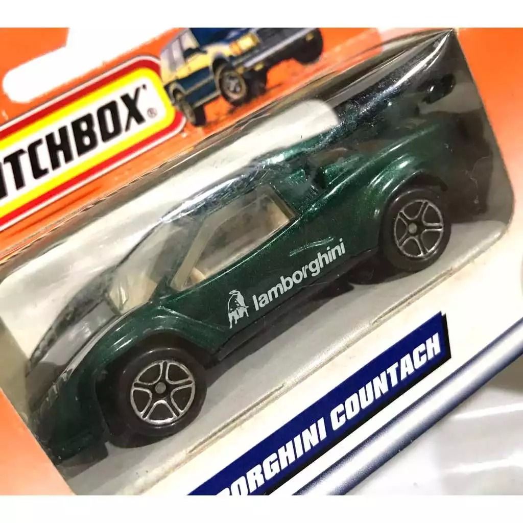 (BOX WAS OPENED) Matchbox 1998 Super Cars Lamborghini Countach LP500S ...